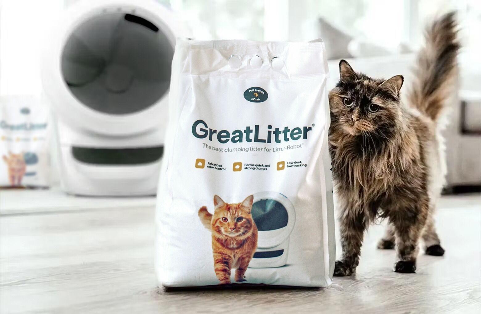 GreatLitter® | Low-Dust Cat Litter | Reduce Litter Tracking | Litterbox.com