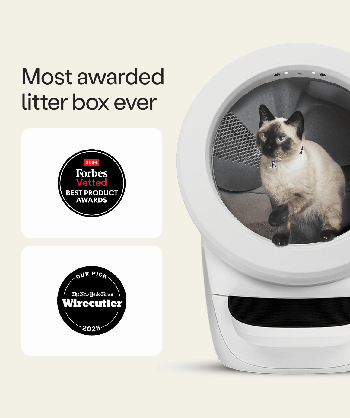 Litter-Robot 4 | The Best Rated Self-Cleaning Litter Box