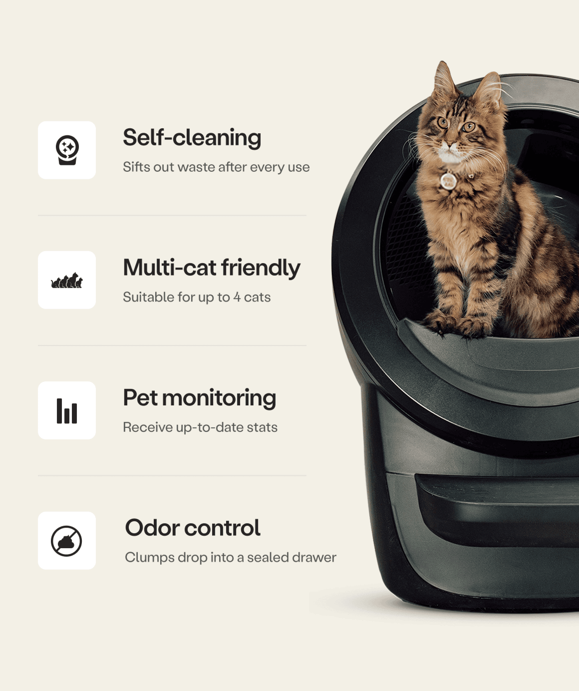 Litter-Robot 4 | The Best Rated Self-Cleaning Litter Box