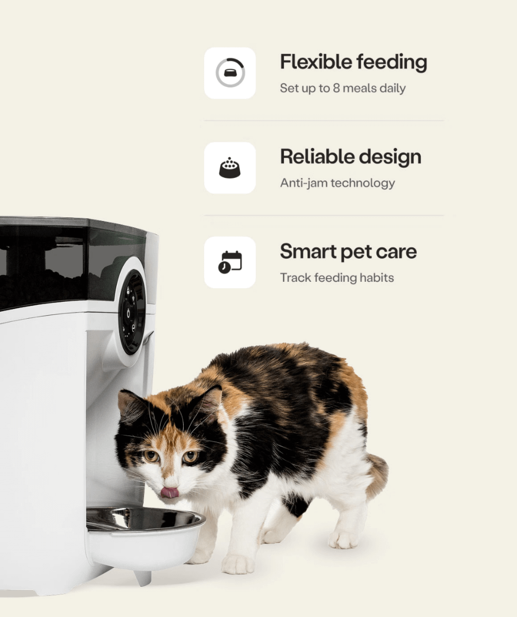 Feeder-Robot Automatic Pet Feeder for Cats and Dogs