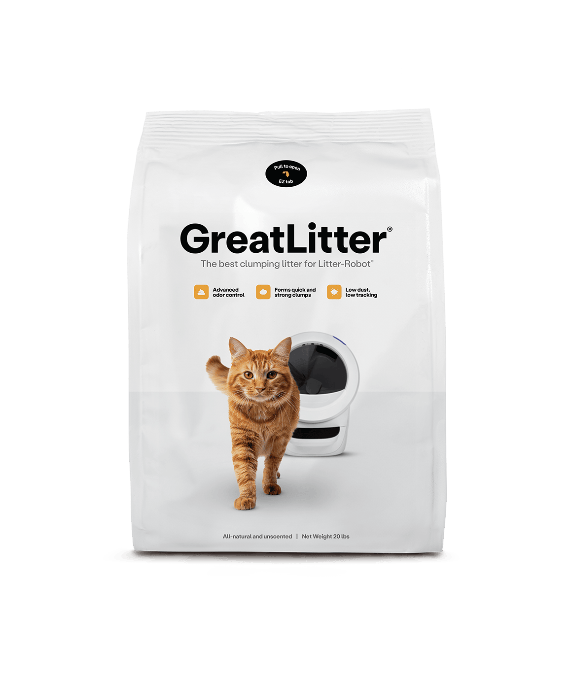 GreatLitter | Low Dust, Low Tracking Clumping Litter