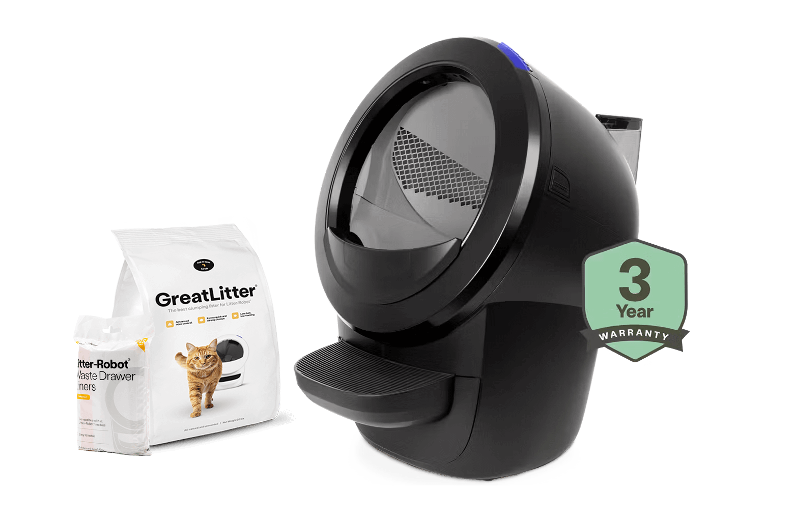 Litter-Robot 4 LitterHopper™ Bundle | Auto Clean & Refills