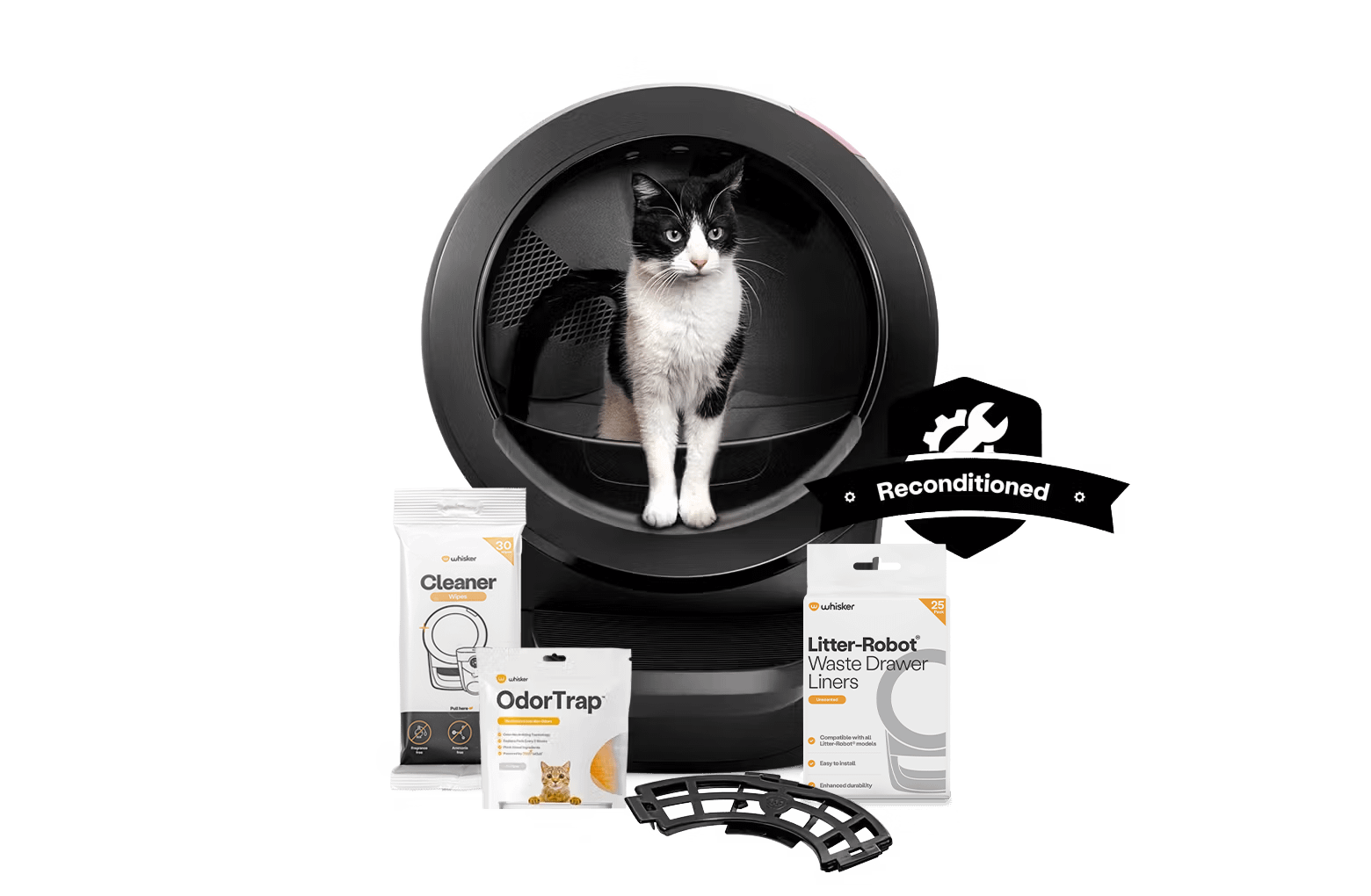 Litter-Robot 4: Reconditioned Bundle | Automatic Litter Box