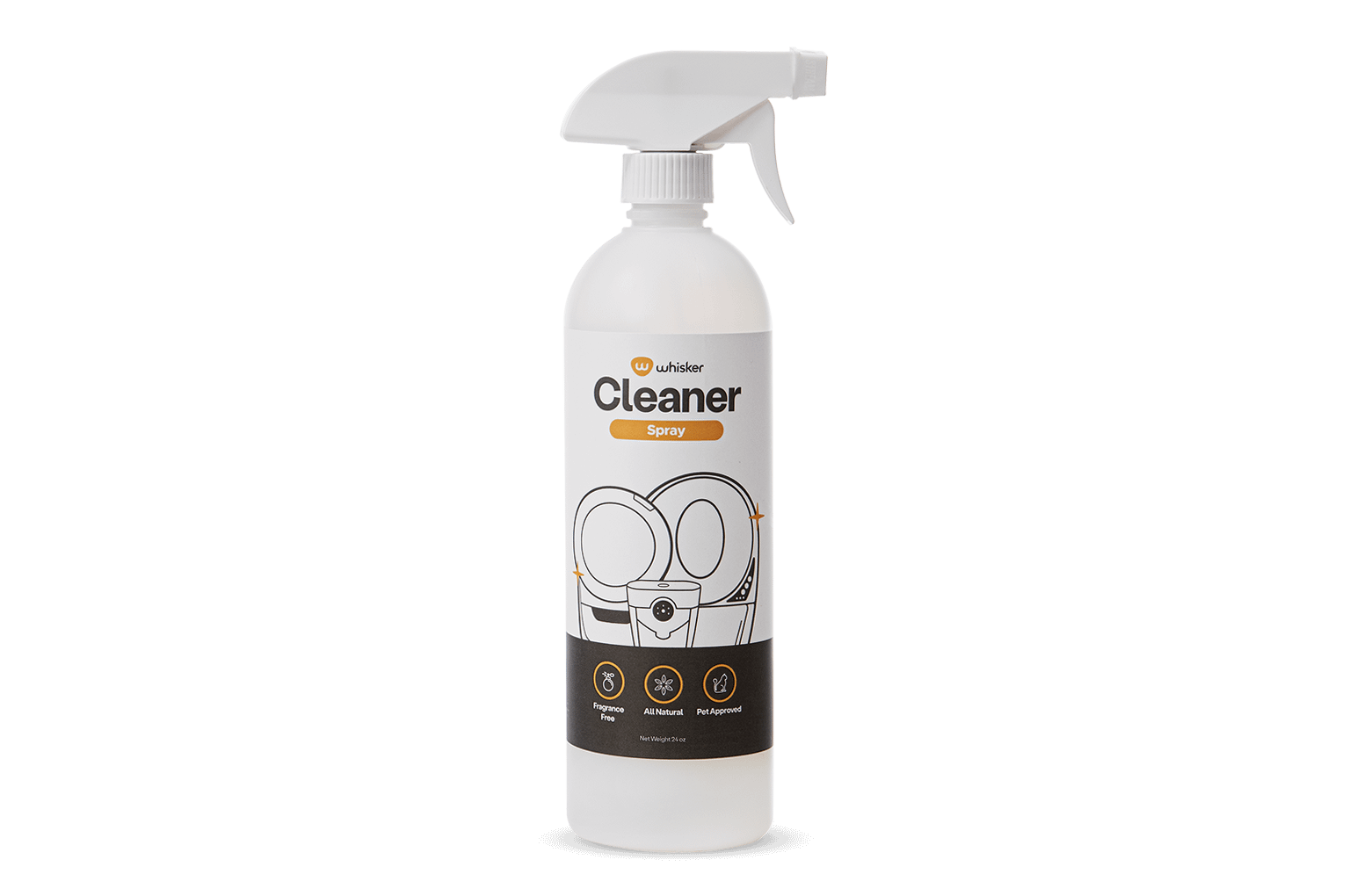 Whisker Cleaner Spray | Enzymatic Cleaner Made for Pet Mess | Litterbox.com