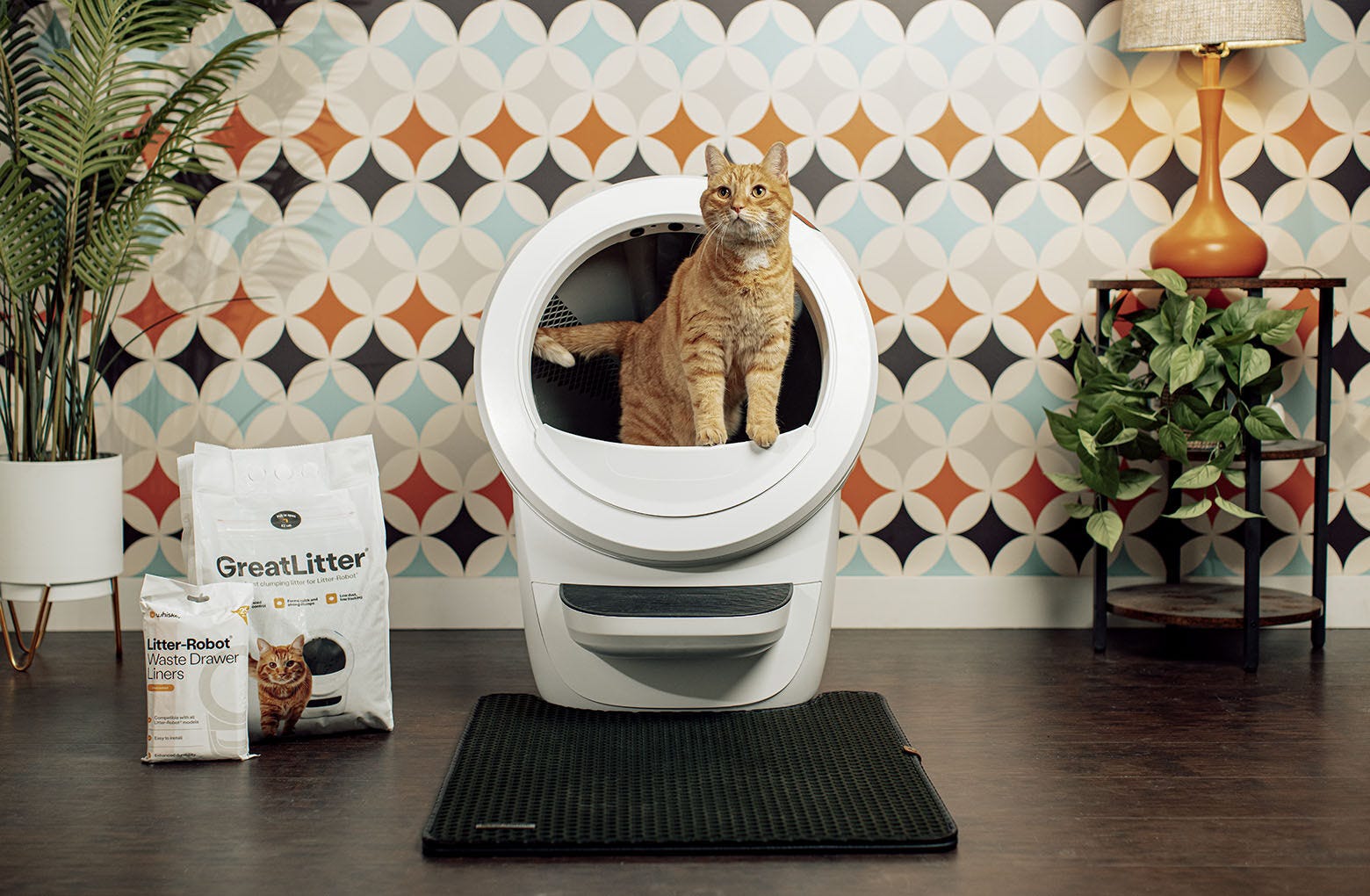 Litter-Robot 4 Trap Bundle | Reduce Litter Tracking & Odors