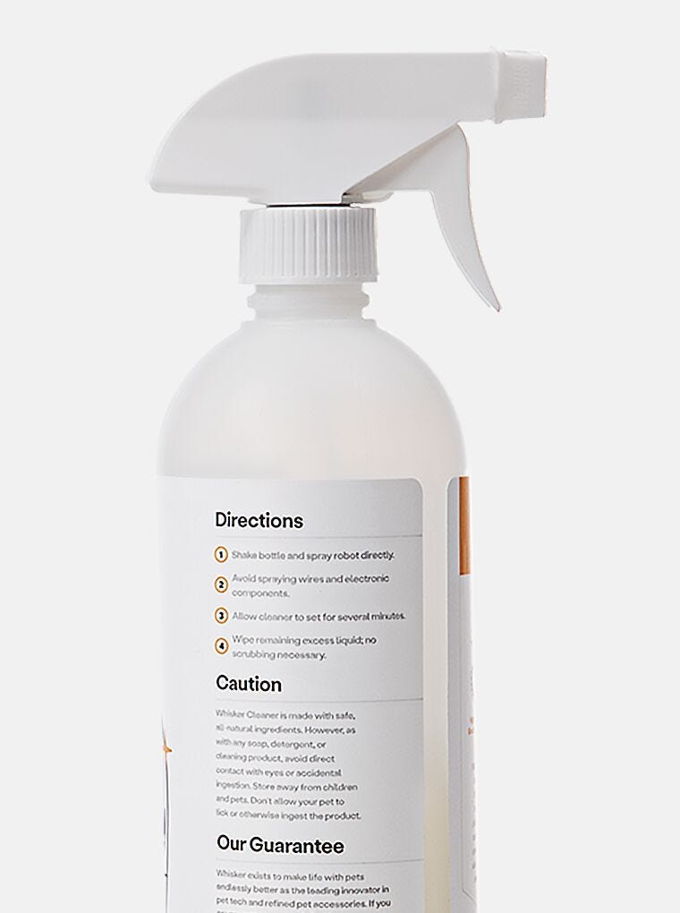 Whisker Cleaner Spray | Enzymatic Cleaner Made for Pet Mess