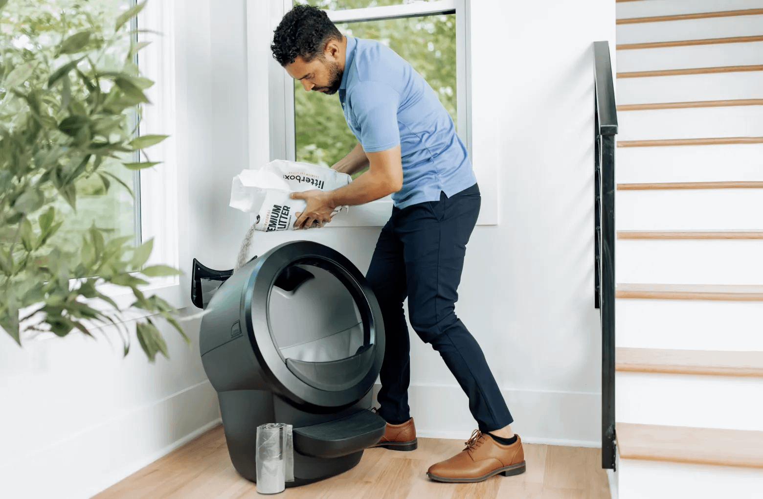 Litter-Robot 4 LitterHopper™ | Automatic Cat Litter Refill